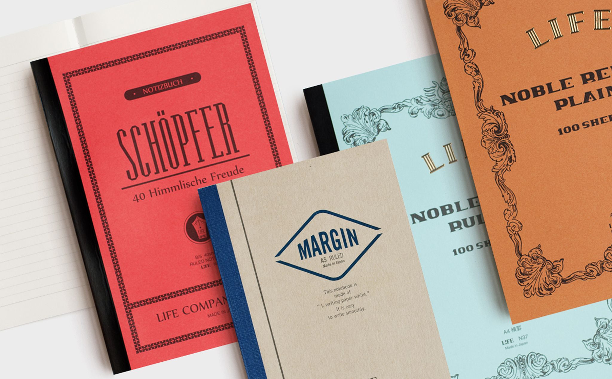 LIFE Notebooks • TACTO Studio Stationery Shop – TACTO STUDIO