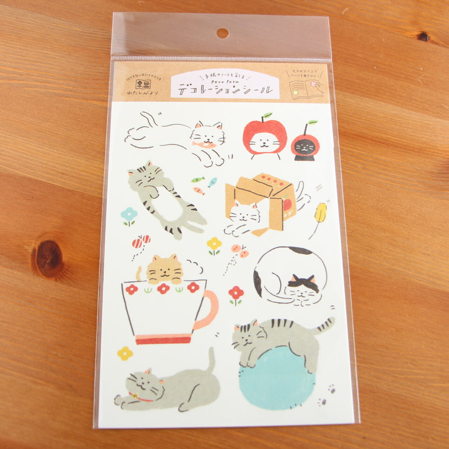 Peta Peta Stickers - Loose Cats • Furukawashiko • TACTO Studio – TACTO ...