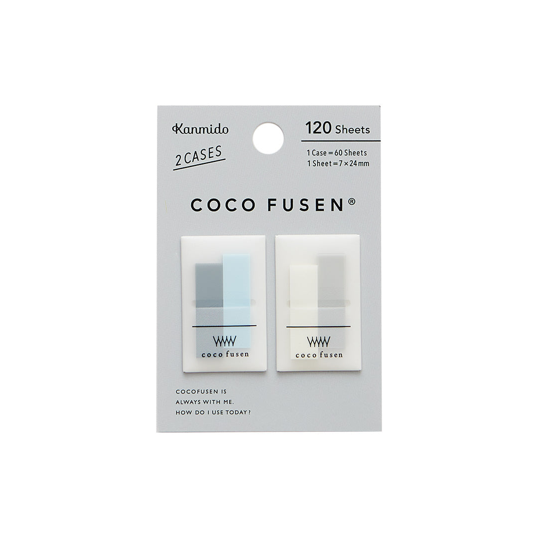 Coco Fusen Index Markers - Mini - Cool Grey • Kanmido • TACTO Studio ...