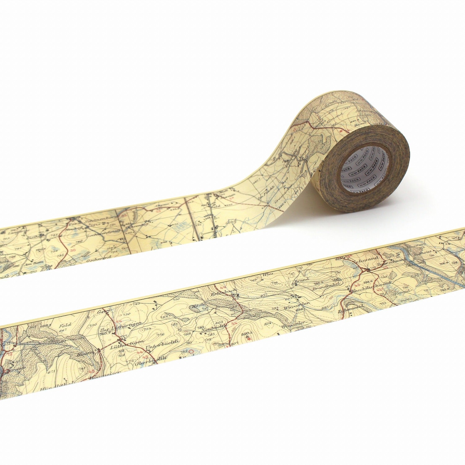 mt for Pack - 45mm Tape - Vintage Map • mt masking tape • TACTO Studio ...