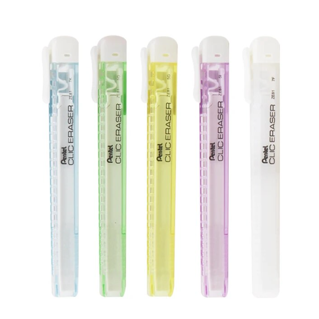 Clic Eraser - Translucent • Pentel • TACTO Studio Stationery ️ – TACTO ...