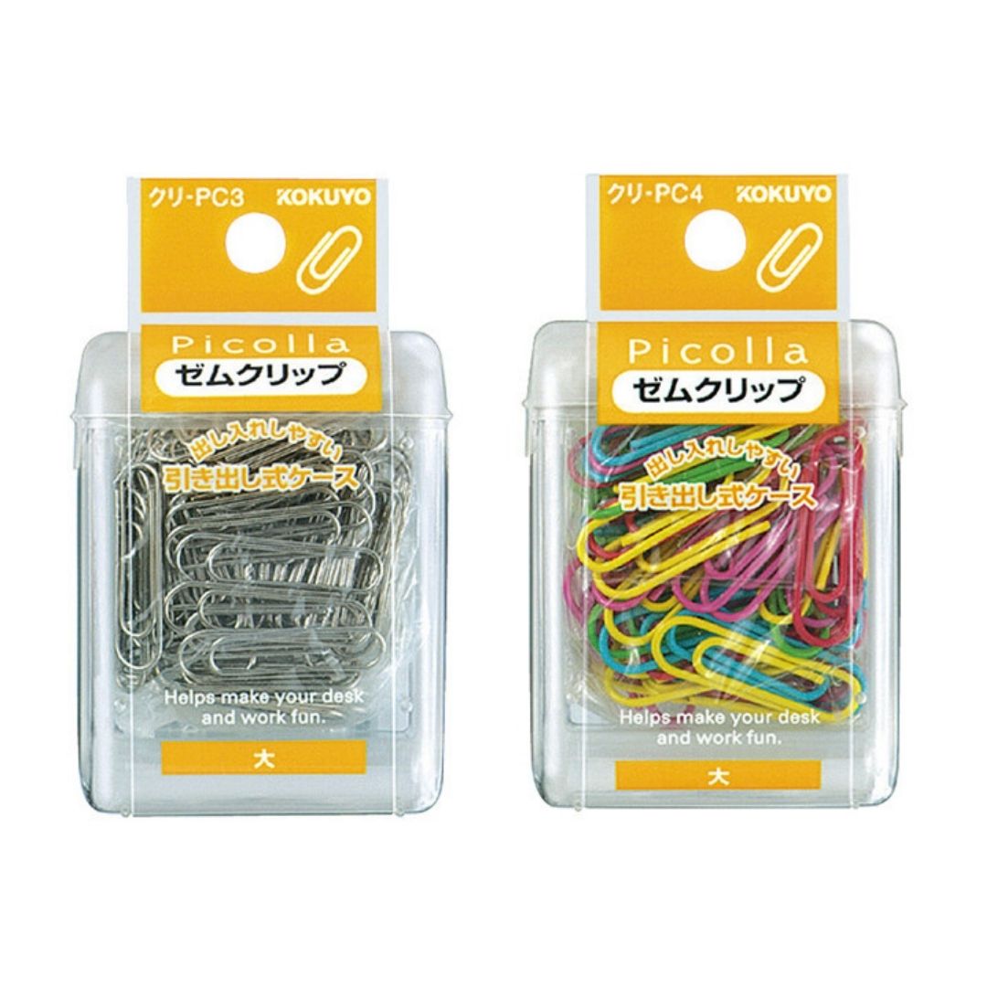 Picolla Gem Paper Clips – Large • Kokuyo • TACTO Studio Stationery ️ ...